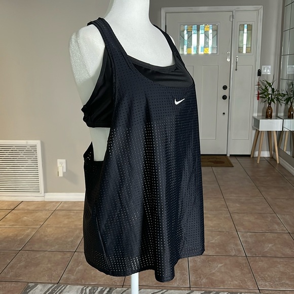 Nike | Swim | Nike Layered Mesh Tankini Swim Top | Poshmark